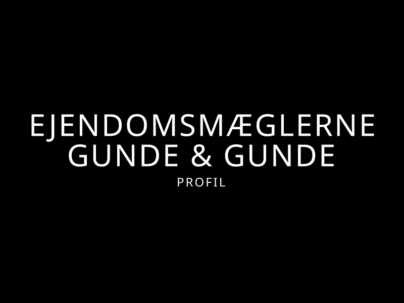 Ejendomsmæglerne GUNDE & GUNDE